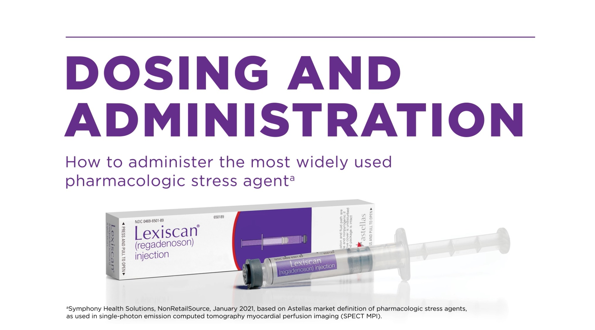 Resources for Your Practice | Lexiscan® (regadenoson) injection